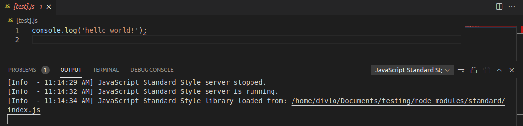 File names with brackets are ignored · Issue #187 · standard/vscode ...