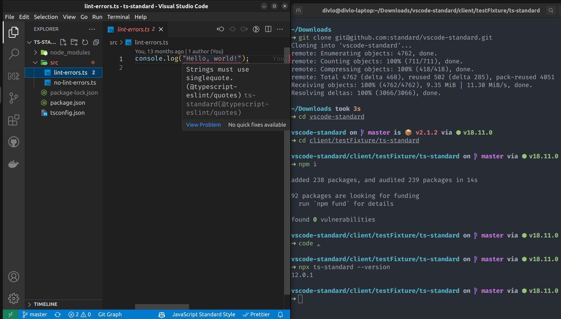 server reports "Unable to locate the project file" after upgrading ts ...