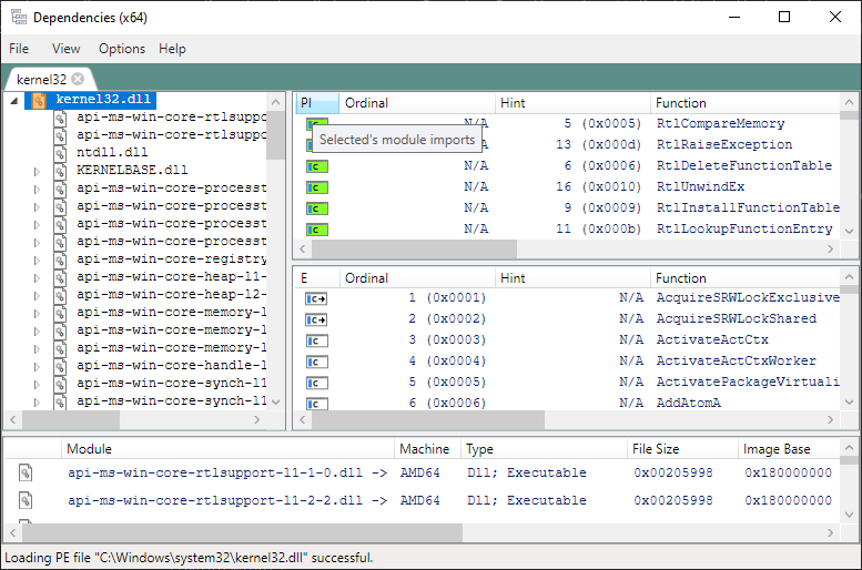 I always forget which are imports vs exports · Issue #185 · lucasg/Dependencies · GitHub