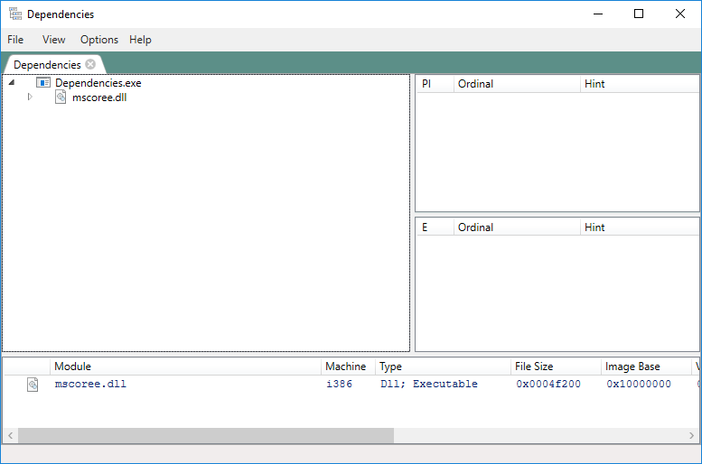 .net dependency walker when managed code dll are being loaded · Issue #20 · lucasg/Dependencies ...
