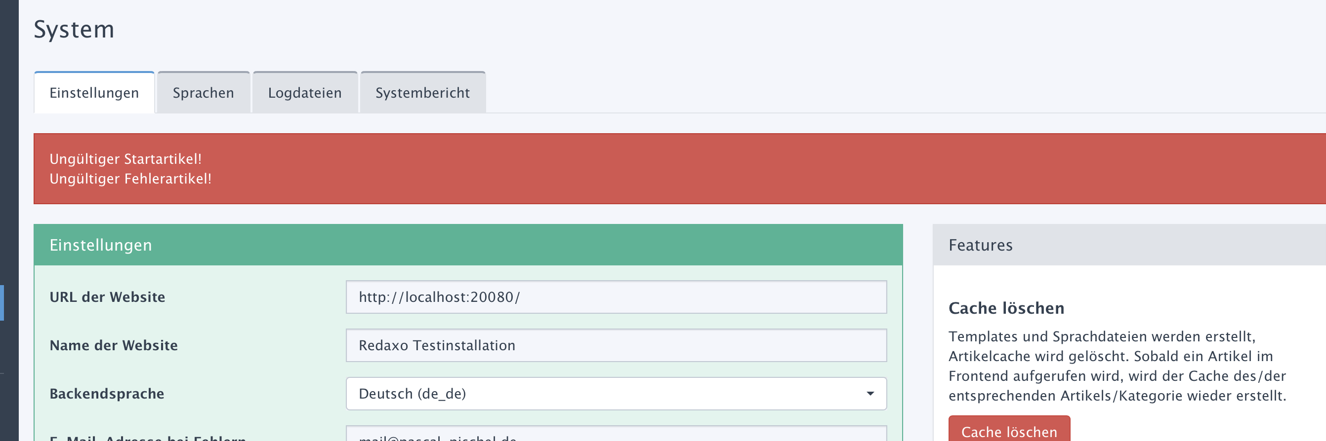 Bei der Installation wird kein Startartikel angelegt.. · Issue #37 · FriendsOfREDAXO/redaxo-mit ...