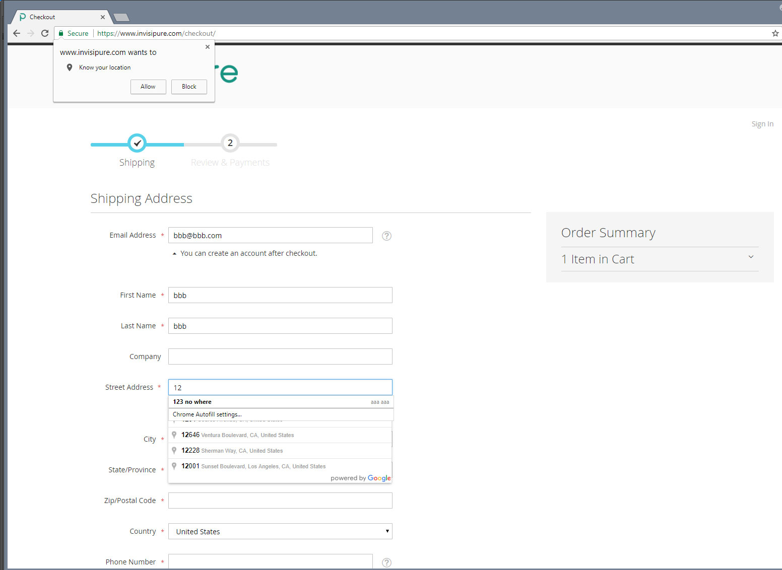 "Allow location access" prompt · Issue #9 · shipperhq/module-address-autocomplete · GitHub
