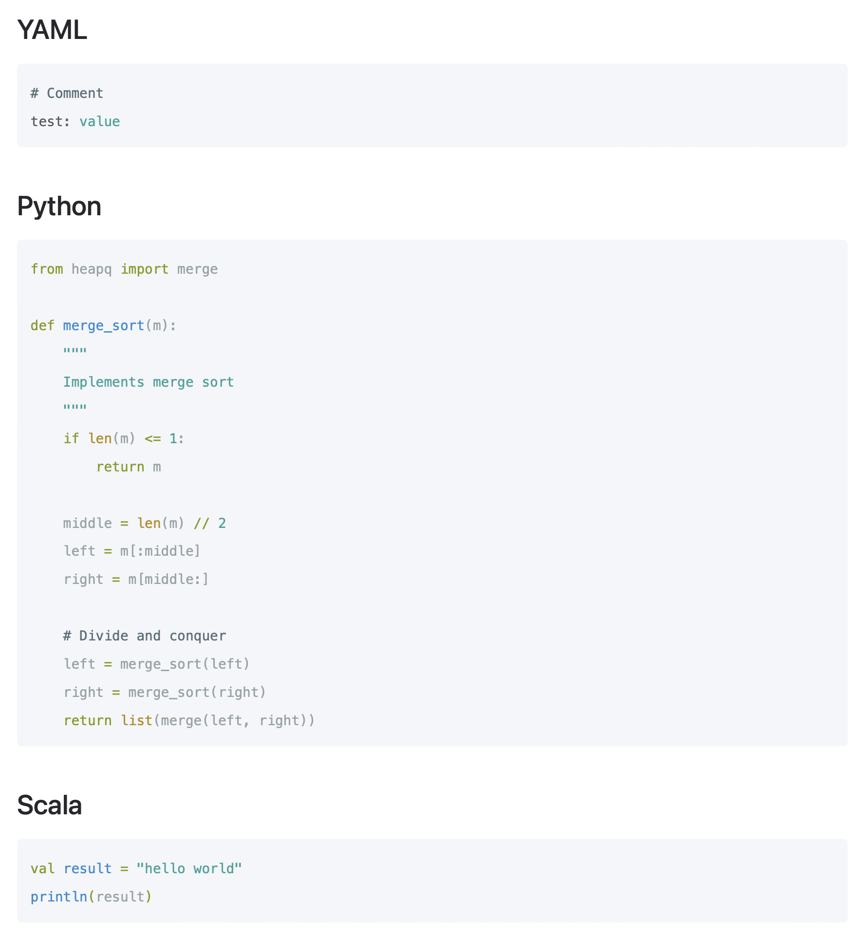 Code Blocks Color Theme Unreadable For Python Syntax · Issue 679 · Just The Docsjust The Docs