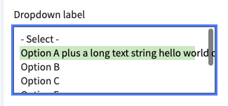 USWDS - Bug: Multiple Select (component) option text overflow · Issue #5047 · uswds/uswds · GitHub