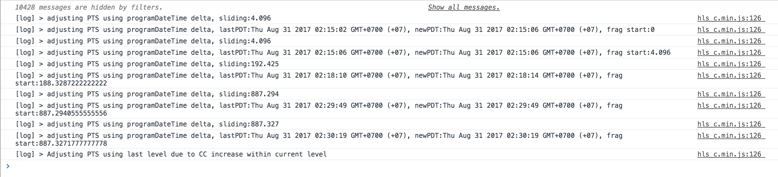 Live stream stalls with "playback stalling in low buffer" · Issue #1172 · video-dev/hls.js · GitHub