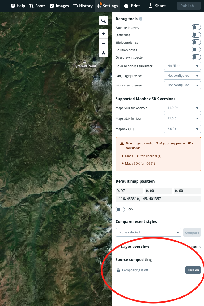 [OFFLINE DOWNLOADS BROKEN] Layers disappearing instead of being overzoomed if offline tile ...
