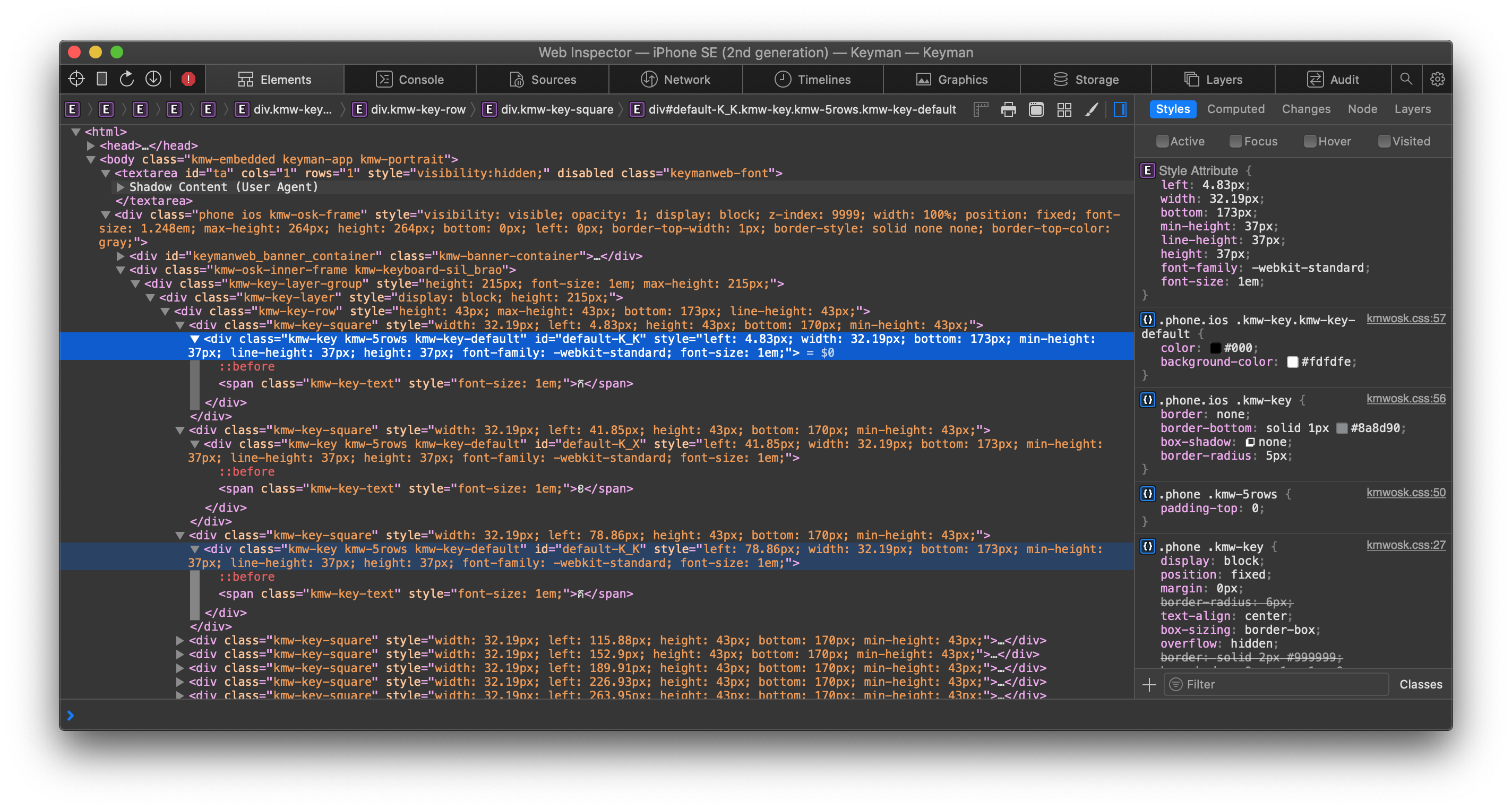 bug(web): key-id aliasing results in issues for predictive text, recorder module · Issue #4617 ...
