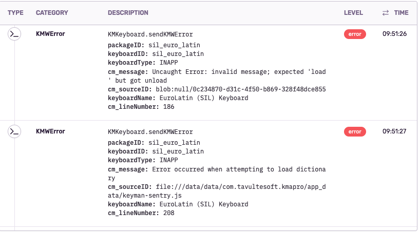bug(android/common): predictive text - fatal error when loading the EuroLatin keyboard · Issue ...