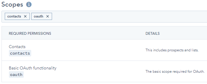 Limit HubSpot credentials OAuth scopes · Issue #2782 · n8n-io/n8n · GitHub