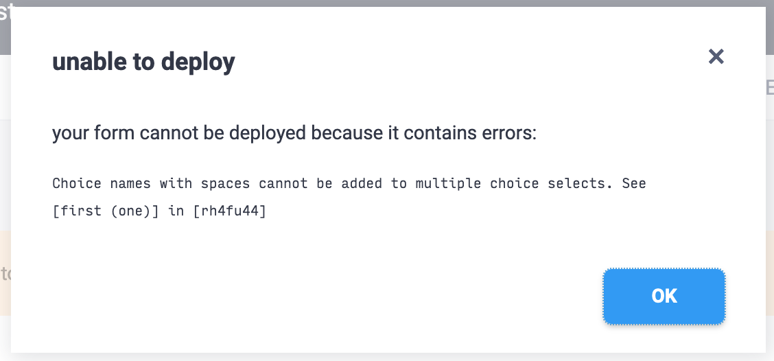 Brackets in choice value breaks drop-down filter in table · Issue #3987 · kobotoolbox/kpi · GitHub