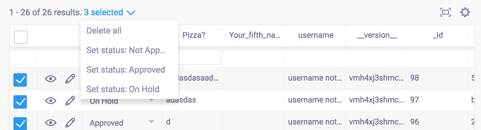 Add option to delete multiple submissions in table view · Issue #1955 · kobotoolbox/kpi · GitHub