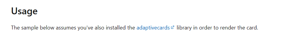 [rendering] Dependencies Issue Of Adaptivecards Templating Package · Issue 8676 · Microsoft