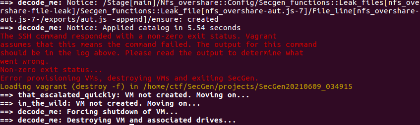 Timed out while waiting for the machine to boot. · Issue #193 · cliffe/SecGen · GitHub