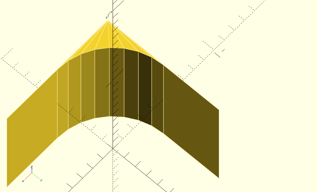Resolution too fine on roof(method="voronoi") · Issue #3876 · openscad ...