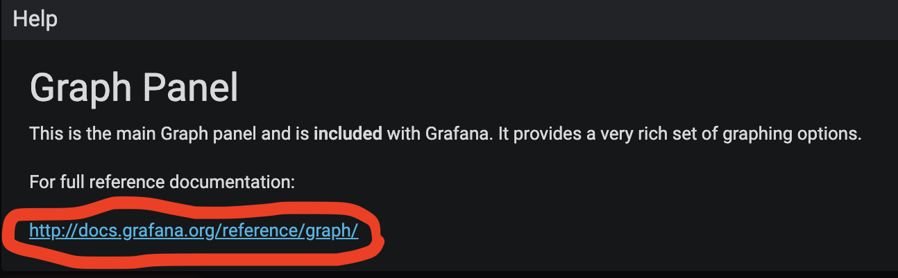 Broken Docs Link In Help Section Of Graph And Table Panel · Issue 21237 · Grafanagrafana · Github