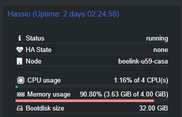 Constant crashes and high RAM usage (buff/cache) running on Proxmox · Issue #86082 · home ...