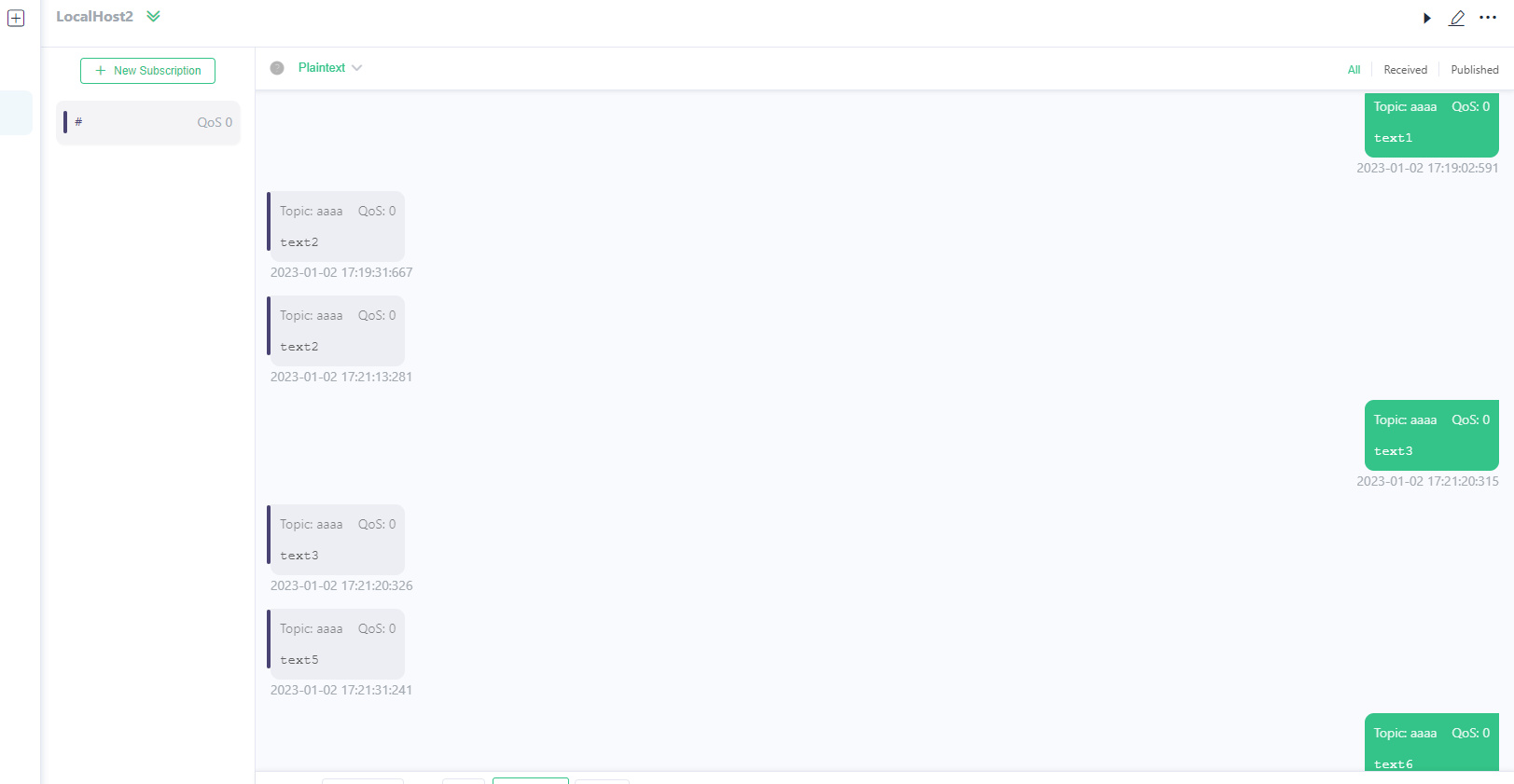 [feature] Enable A Configuration Option To Compact The Mqtt Messages Area · Issue 1186 · Emqx