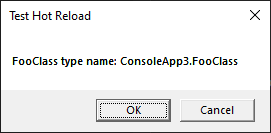 [ Hot Reload / EnC ] A newly added Type will not be returned from Type.GetType or Assembly ...