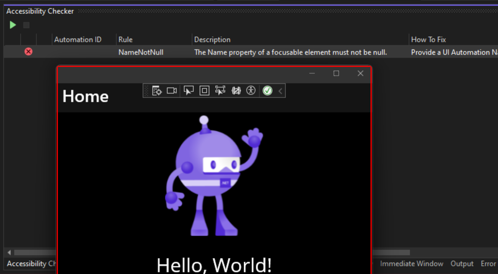 [Windows/WinUI] Main window doesn't have an accessible name by default · Issue #14465 · dotnet ...
