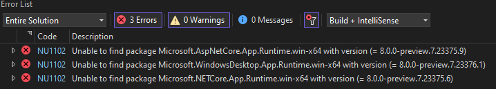Utilize .NET SDK workloads infrastructure to generate runtime pack msis for Visual Studio ...