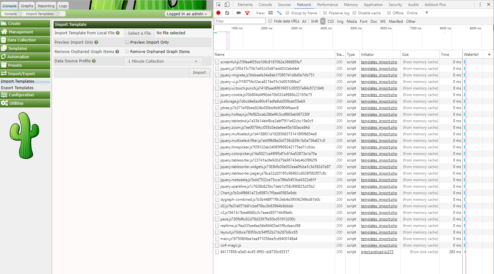 When importing, ensure temporary folder has write access · Issue #1651 · Cacti/cacti · GitHub