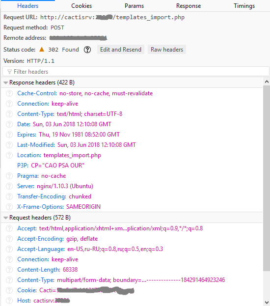 When importing, ensure temporary folder has write access · Issue #1651 · Cacti/cacti · GitHub