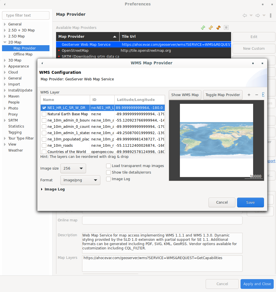[2D Map - WMS provider] New WMS creation fails with NoClassDefFoundError · Issue #949 ...