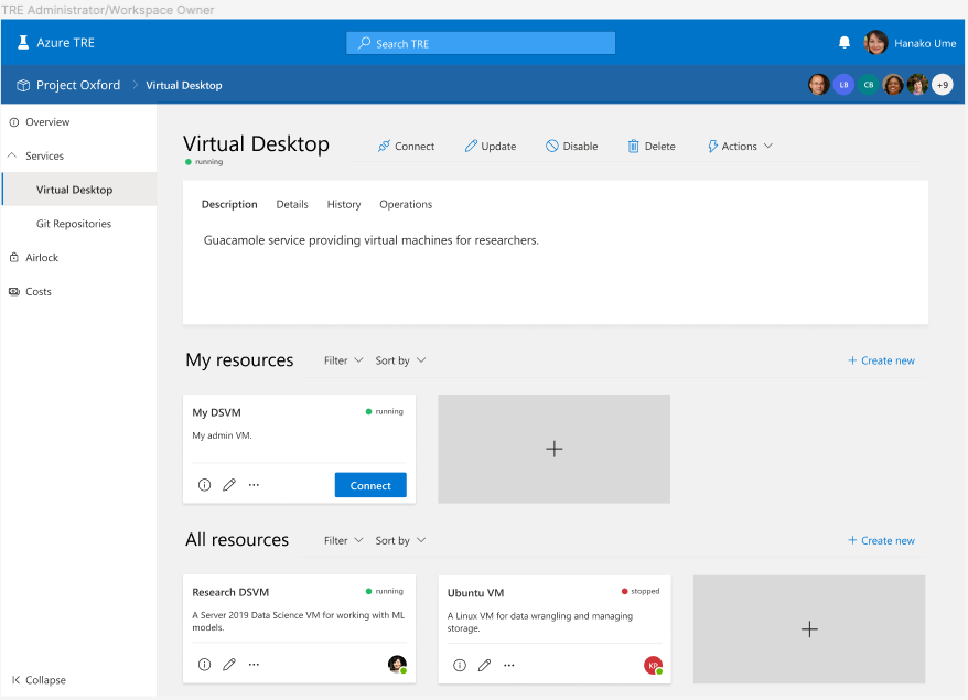 Show 'My resources' within workspace service for Workspace Owner · Issue #2832 · microsoft ...