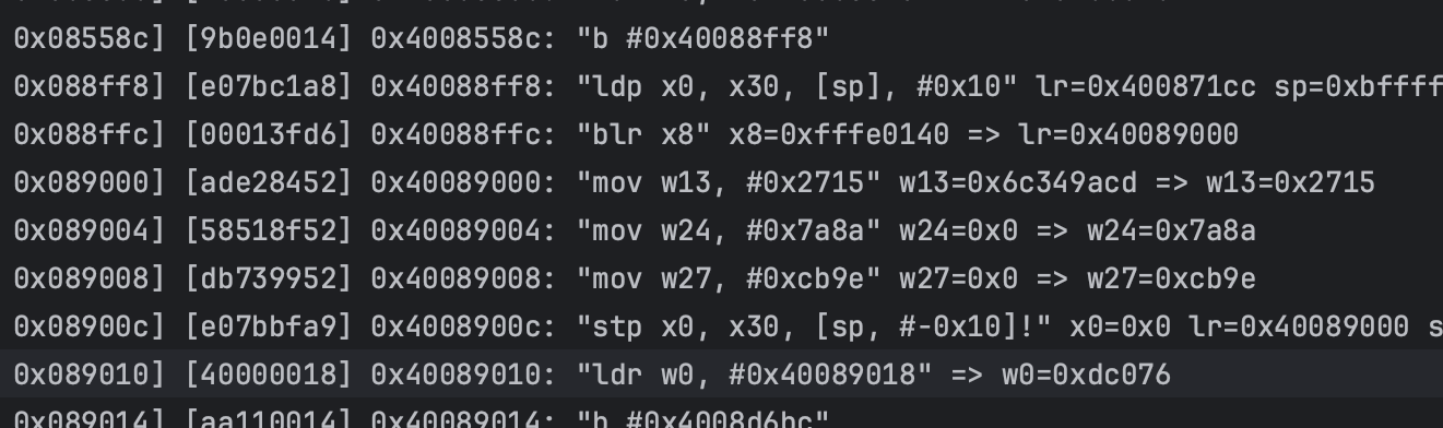 trace 记录不完整 · Issue #504 · zhkl0228/unidbg · GitHub