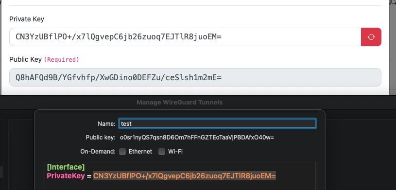 Keys matching issues · Issue #141 · donaldzou/WGDashboard · GitHub