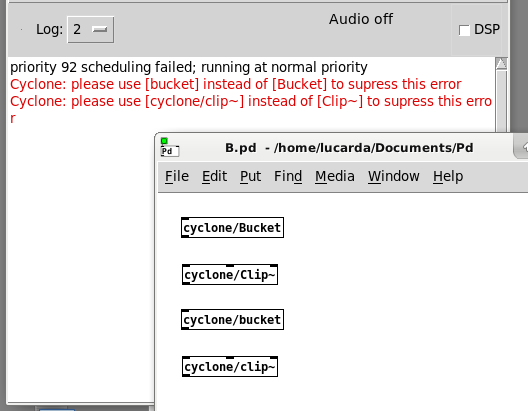 Capital letters aliases in Linux · Issue #553 · porres/pd-cyclone · GitHub