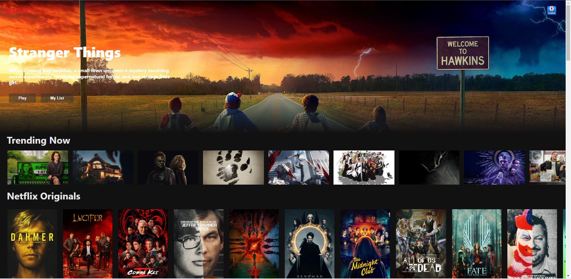 GitHub - sbfffnico/netflixDemo: Netflix clone built using React
