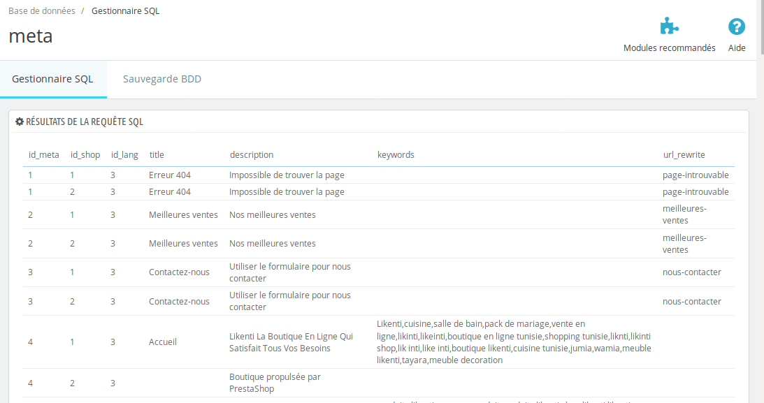 preg_match(): Compilation failed · Issue #14252 · PrestaShop/PrestaShop · GitHub