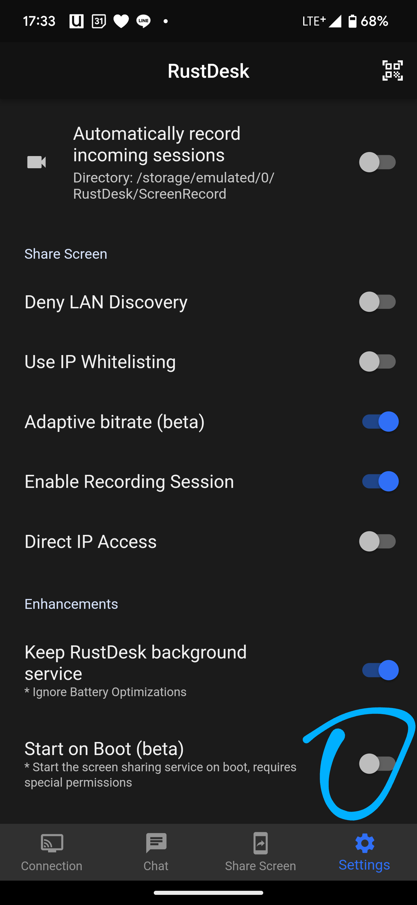 how to enable service when start app · rustdesk rustdesk · Discussion #5478 · GitHub