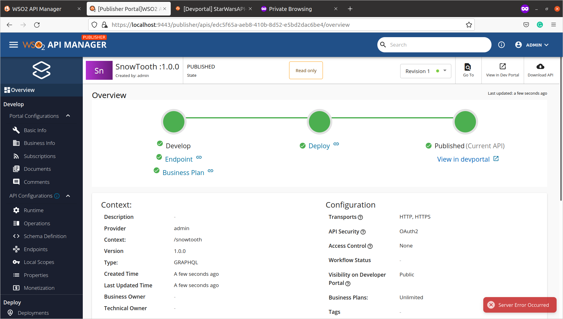 Cannot Download A Revision Of A Graphql Api · Issue 12664 · Wso2 Product Apim · Github