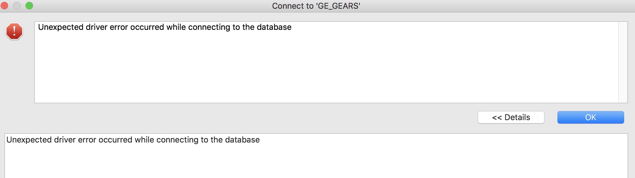 Unexpected driver error occurred while connecting to the database · Issue #7683 · dbeaver ...