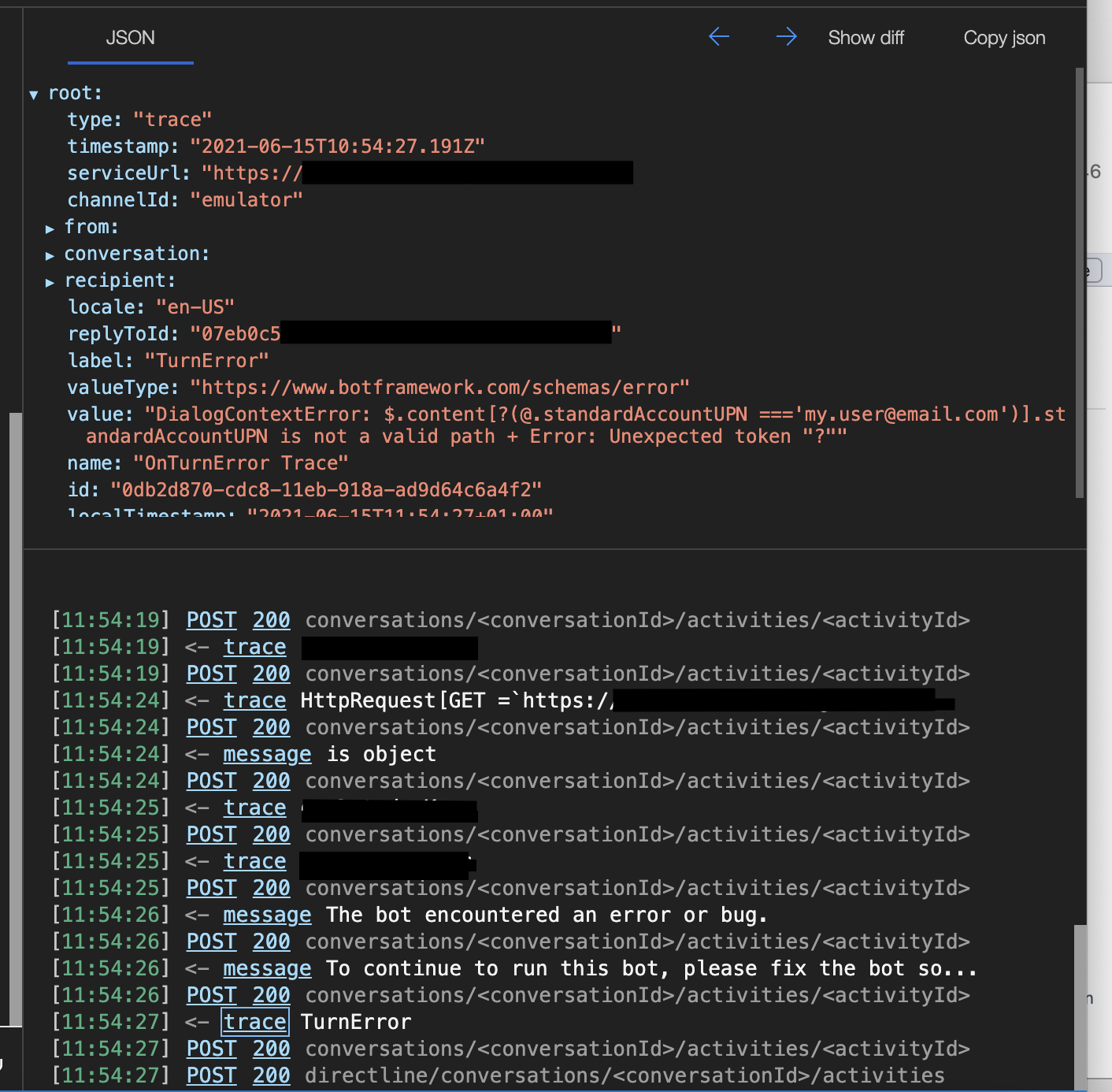 JPath is failing with '?' · Issue #8081 · microsoft/BotFramework ...