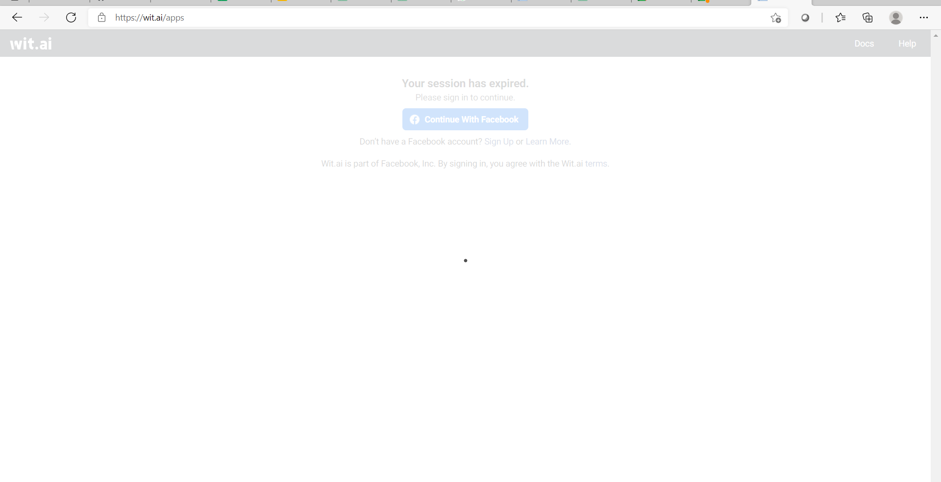 Wit Apps Are Not Showing On The Ui · Issue 2097 · Wit Ai Wit · Github