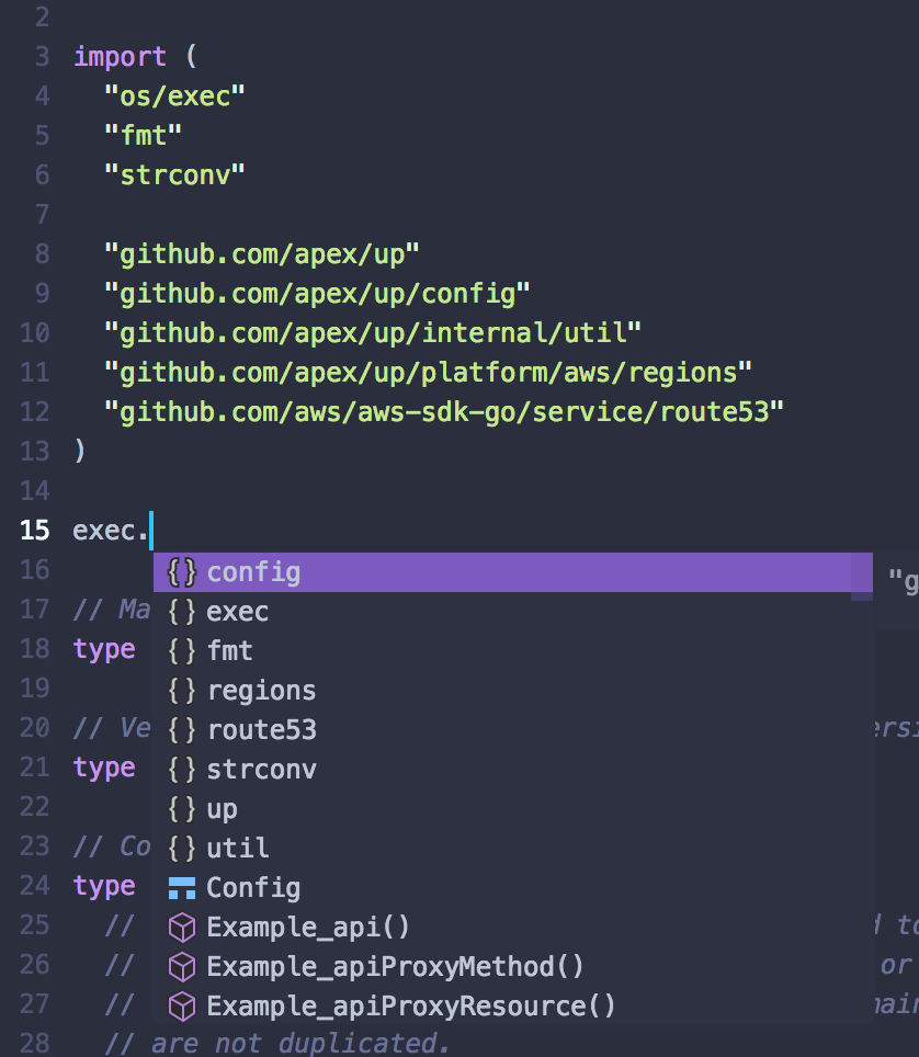 Go modules projects makes intellisense and many other functionality is ...