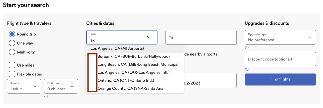 Citylist Dropdown Text Moves on Highlight · Issue #173 · AlaskaAirlines/auro-menu · GitHub