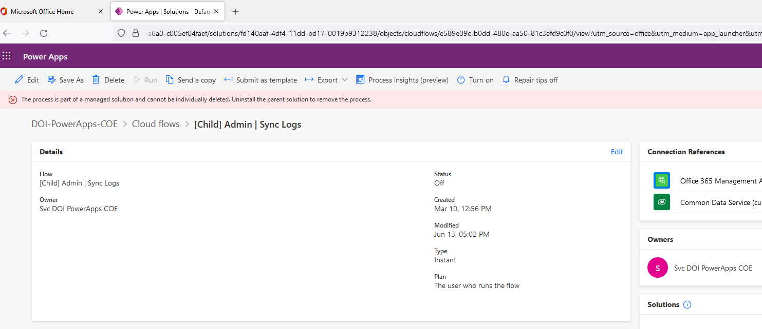 Power Apps COE Audit Log Connector Timeout · Issue #2768 · microsoft ...
