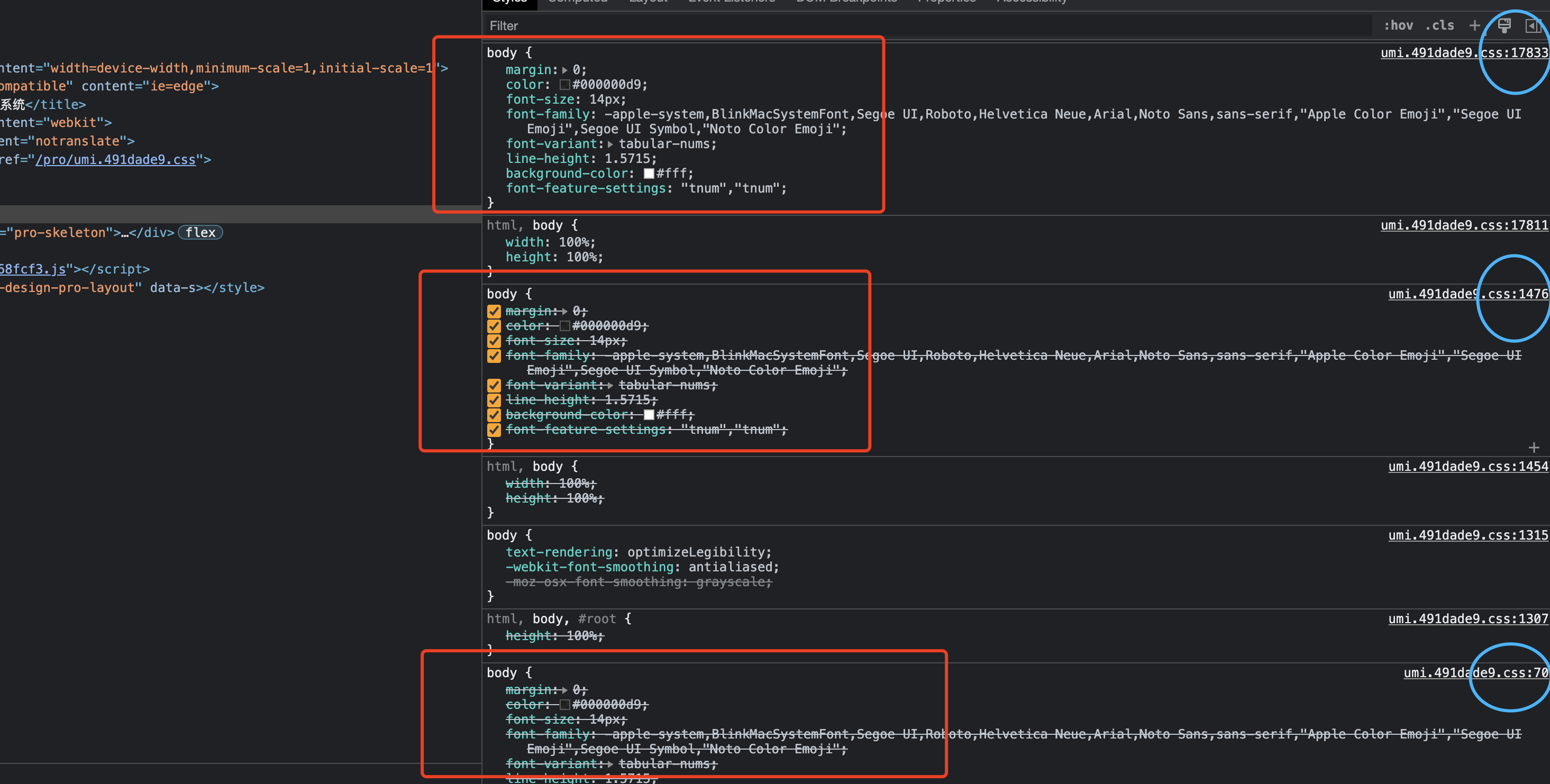 🧐 问题 为什么样式都存在3份相同的内容 · Issue 10149 · Ant Designant Design Pro · Github 