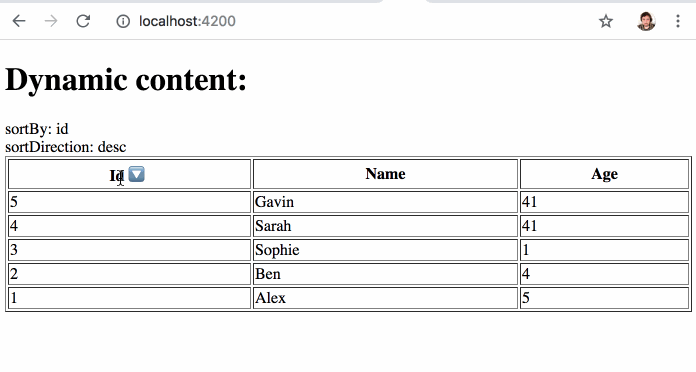 GitHub - GavinJoyce/ember-table-spike: A simple spike of a table component with internal sorting