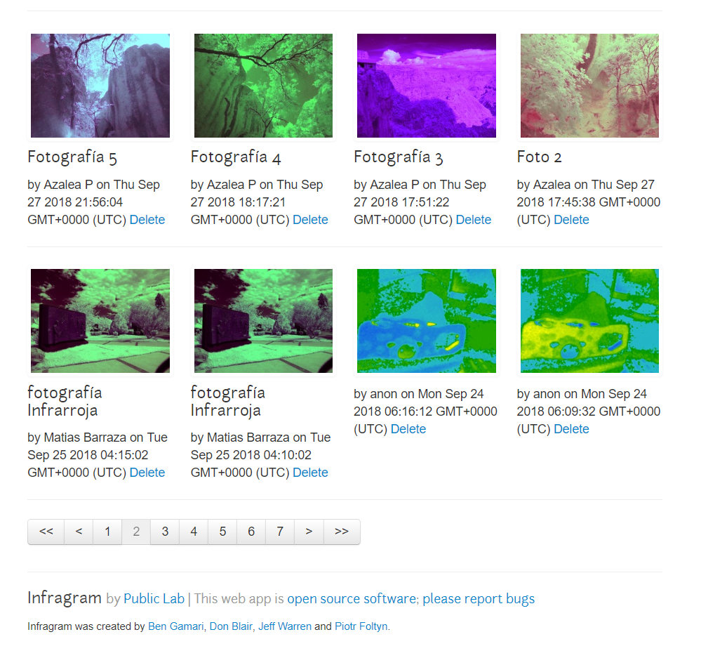Improve the look of Infragram · Issue #3636 · publiclab/plots2 · GitHub