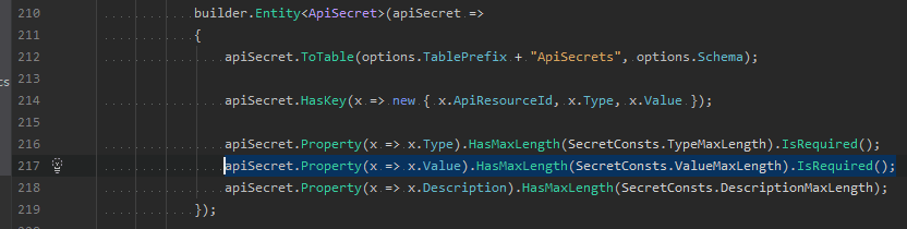 Problems rebuilding MySQL Migration for IdentityServer.EntityFrameworkCore · Issue #1920 ...