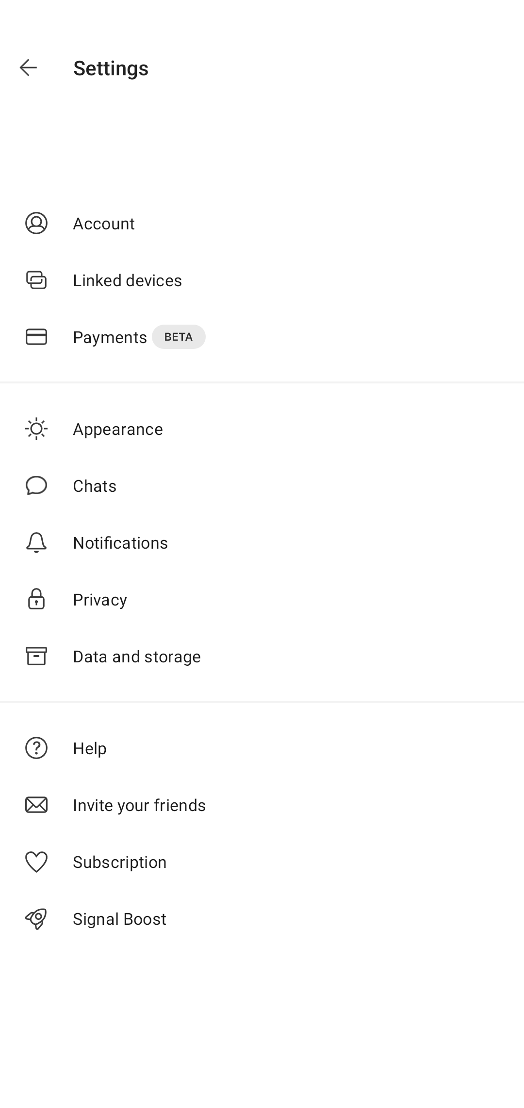 cross platform menu layout differences · Issue #5777 · signalapp/Signal ...