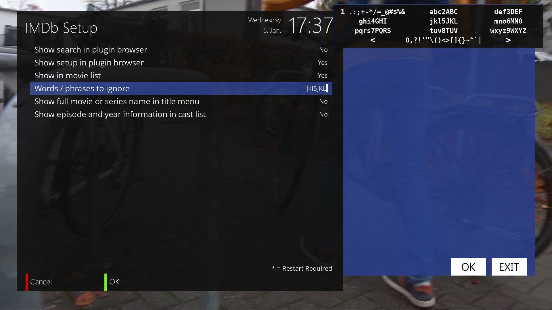 Problem with '5' key on alphanumeric keyboard · Issue #2138 · openatv/enigma2 · GitHub