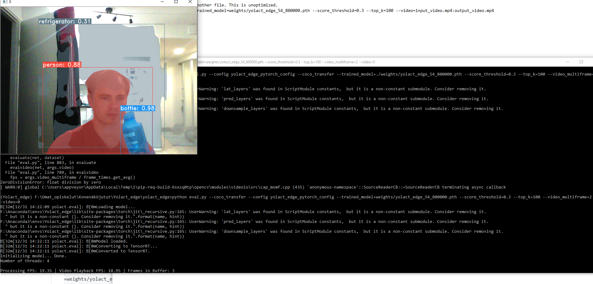 Demo eval possible without downloading json? · Issue #16 · WisconsinAIVision/yolact_edge · GitHub