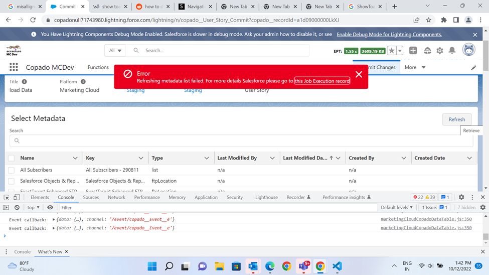 Bug Catch Error Message When Retrieve Function Failes · Issue 34 · Accenturesfmc Devtools