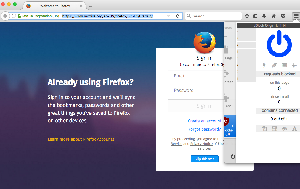 Advanced uBlock menu clipped in Firefox Menu · Issue #3127 · gorhill/uBlock · GitHub